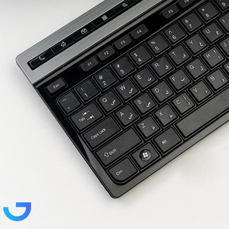 جزئیات ، قیمت و خرید کیبورد بی سیم کینگ‌ استار مدل KB92W | فروشگاه آریا